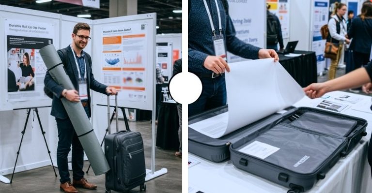 How Do You Carry a Conference Poster on a Plane?