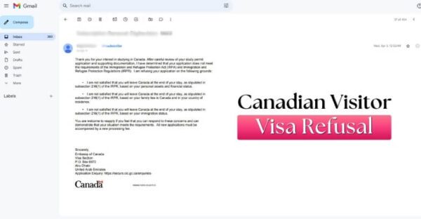 Canada Visitor Visa Refusal Reasons