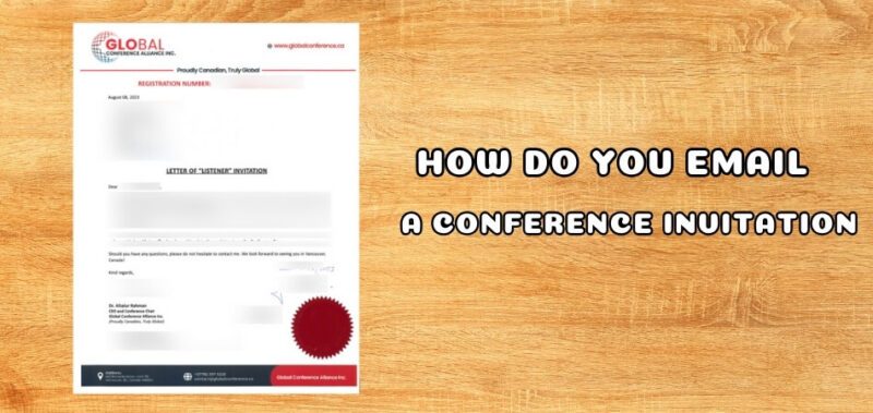 How Do You Email a Conference Invitation?