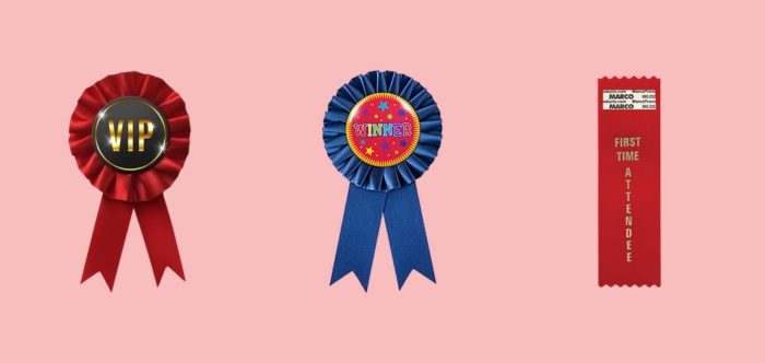 What is a Conference Badge Ribbon?