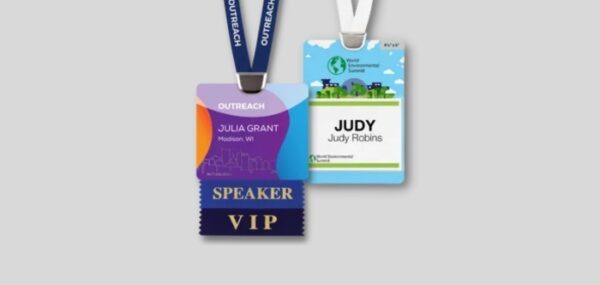 What Size Are Conference Badges?