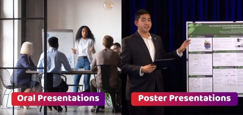 What Are the Two Presentation Formats That Commonly Appear at Conferences?