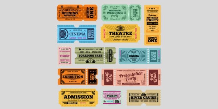 How to Design Conference Ticket?