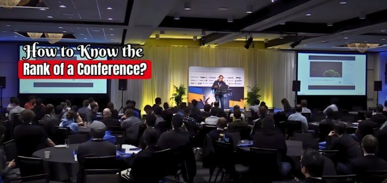 How to Know the Rank of a Conference?