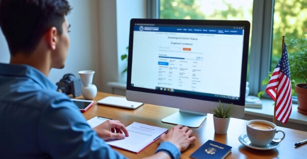 How to Check Status After Biometrics in USA?