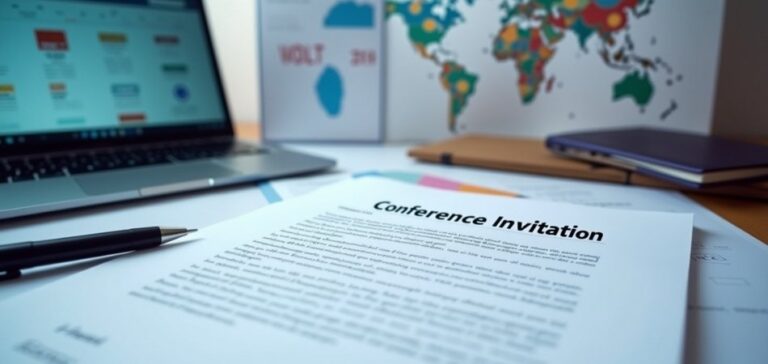 How Do Graduate Students Get Invited to Conferences?