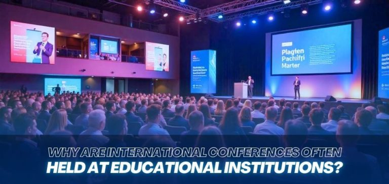 Why Are International Conferences Often Held at Educational Institutions?