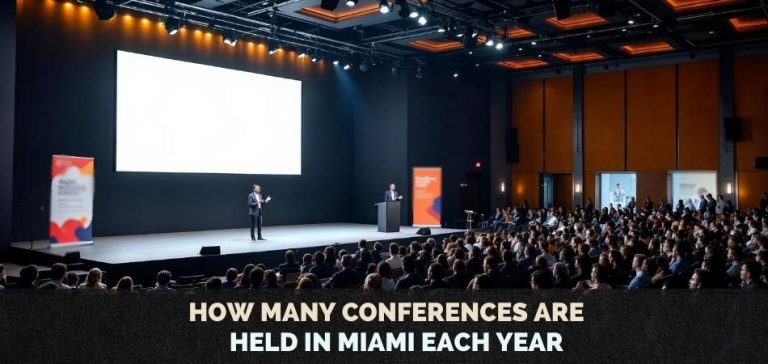 How Many Conferences Are Held in Miami Each Year?