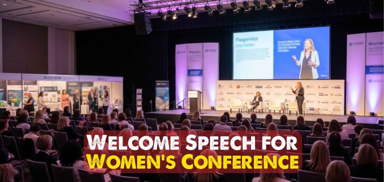 Welcome Speech for Women's Conference
