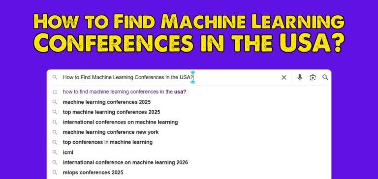 How to Find Machine Learning Conferences in the USA?